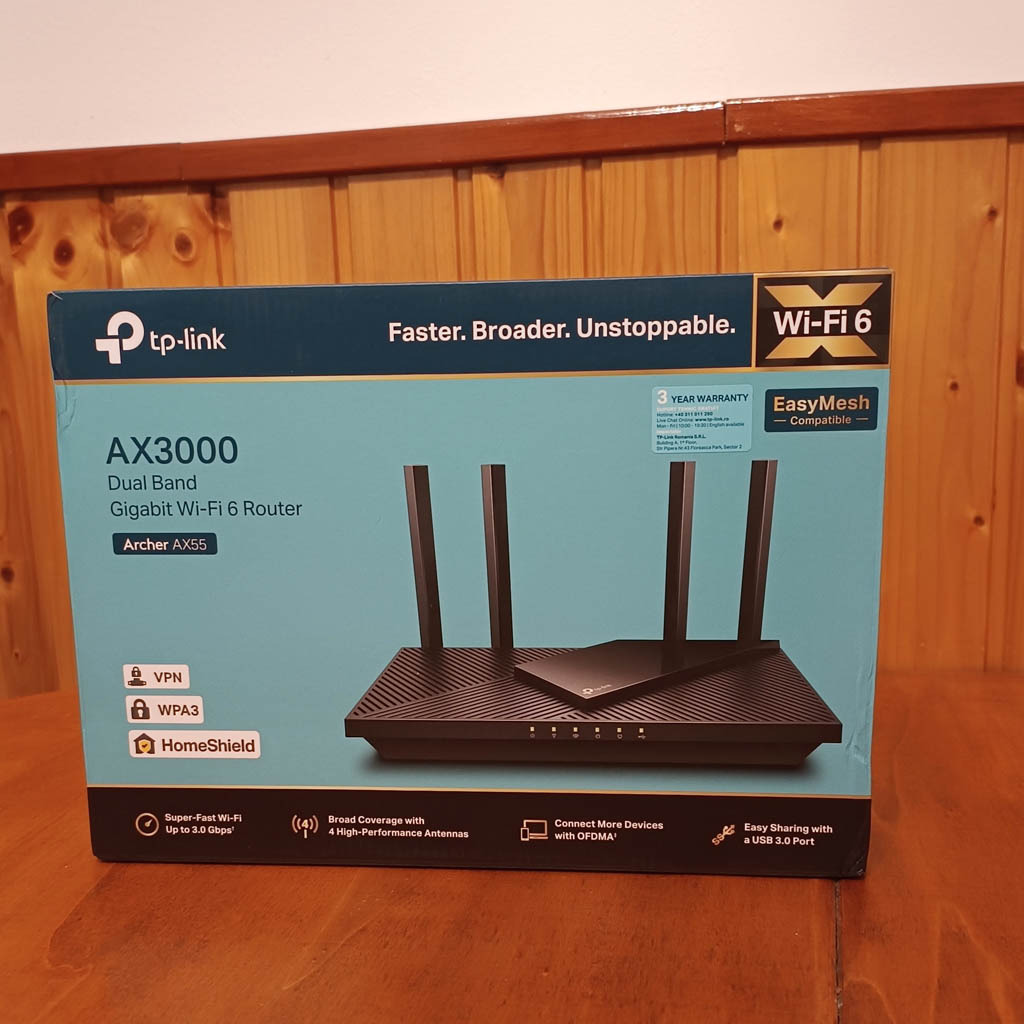 TP-LINK Archer AX55 router (Wi-Fi 6/AX3000) - HardverApró