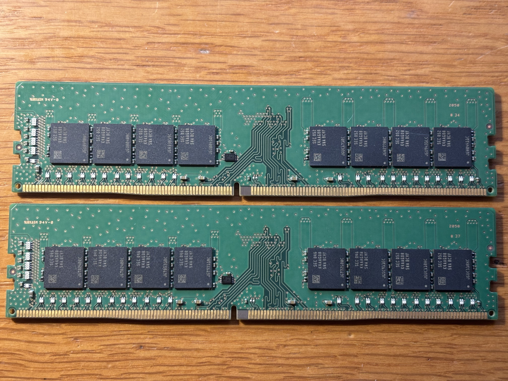 64GB (2x32GB) Samsung DDR4-2933 asztali ram kit - HardverApró