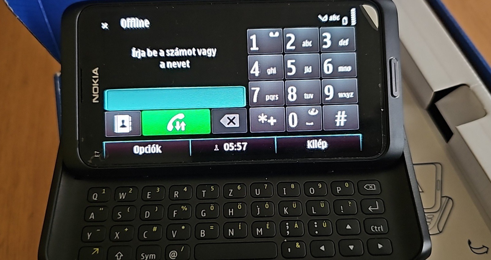 Nokia E7-00 kitűnő állapotban eladó, igazi gyűjtődarab - HardverApró