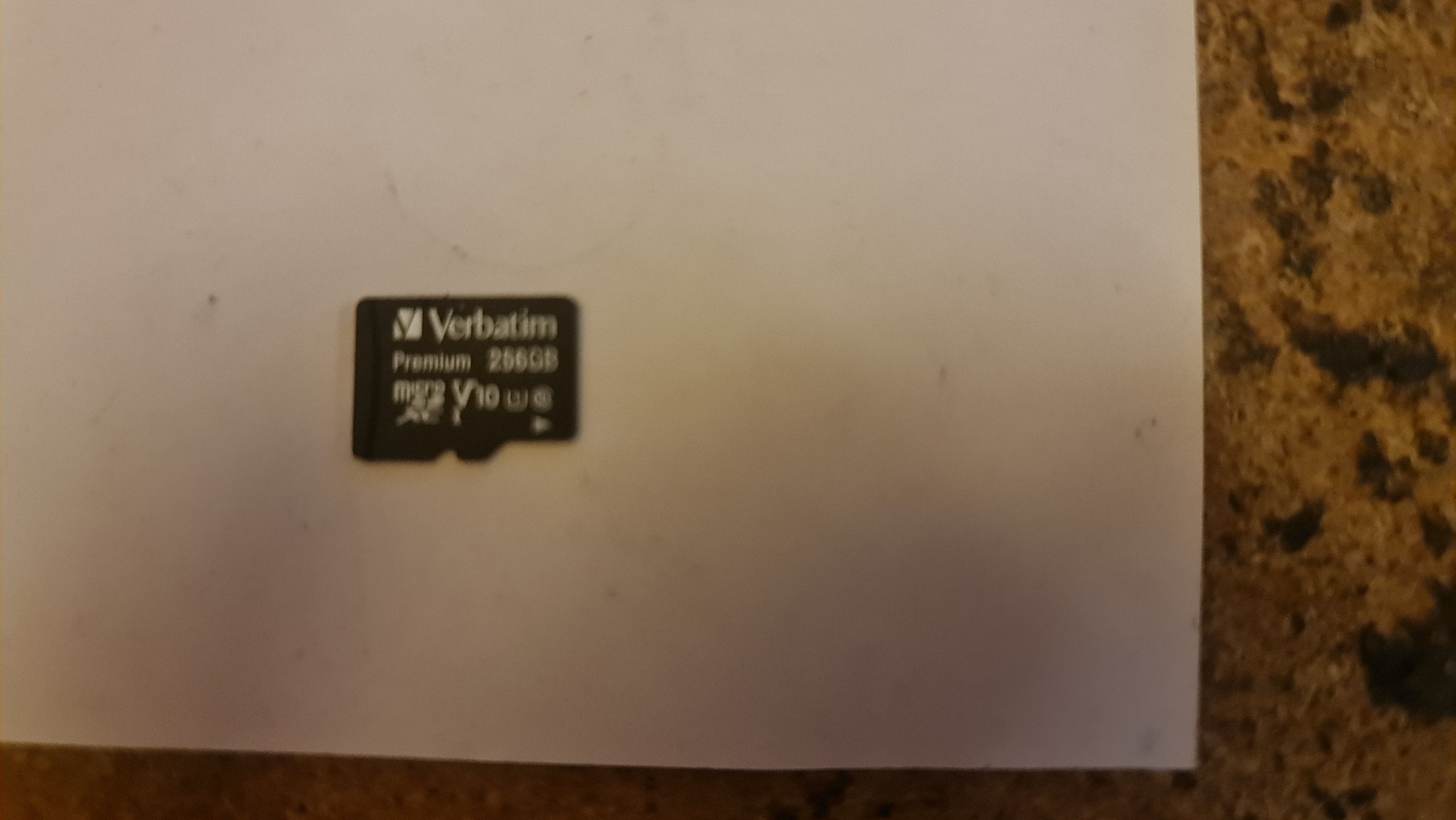 VERBATIM PREMIUM 256GB V10 MICROSD MEMÓRIAKÁRTYA - HardverApró