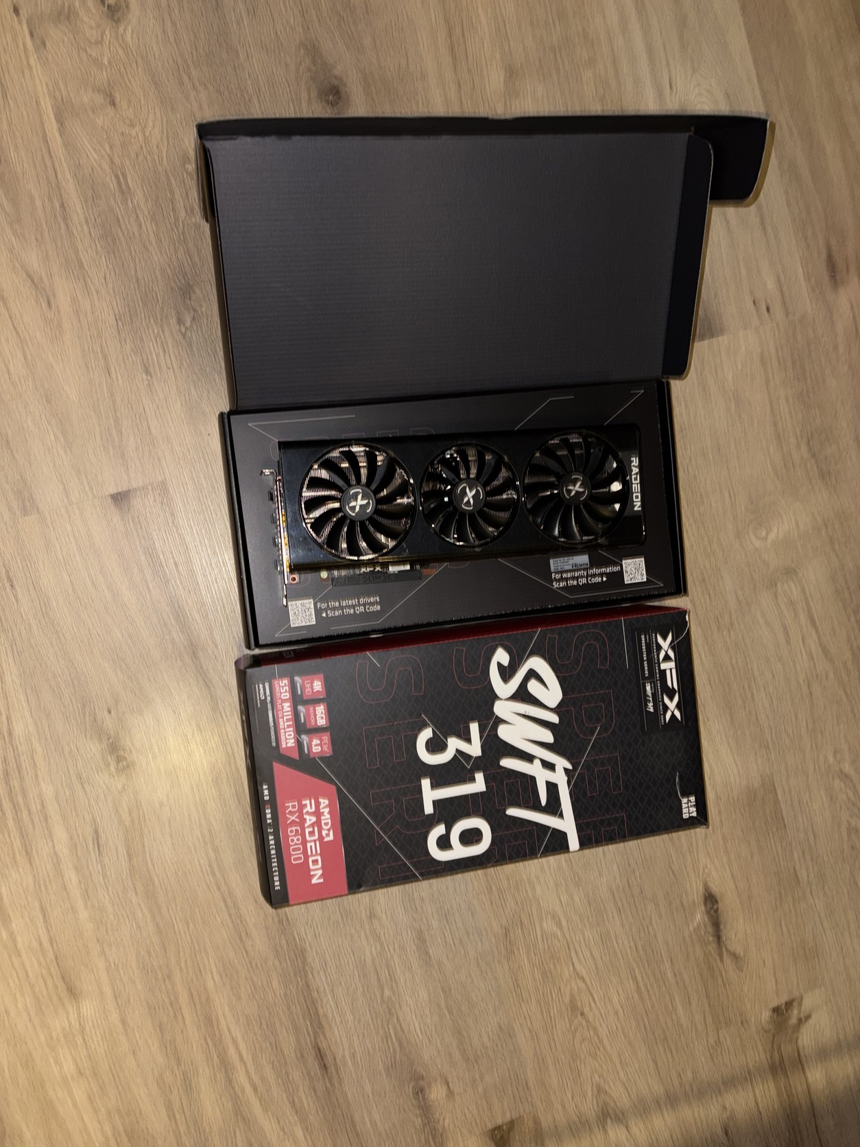 XFX Speedster SWFT 319 AMD Radeon RX 6800 16GB Garancia 2027-ig ...
