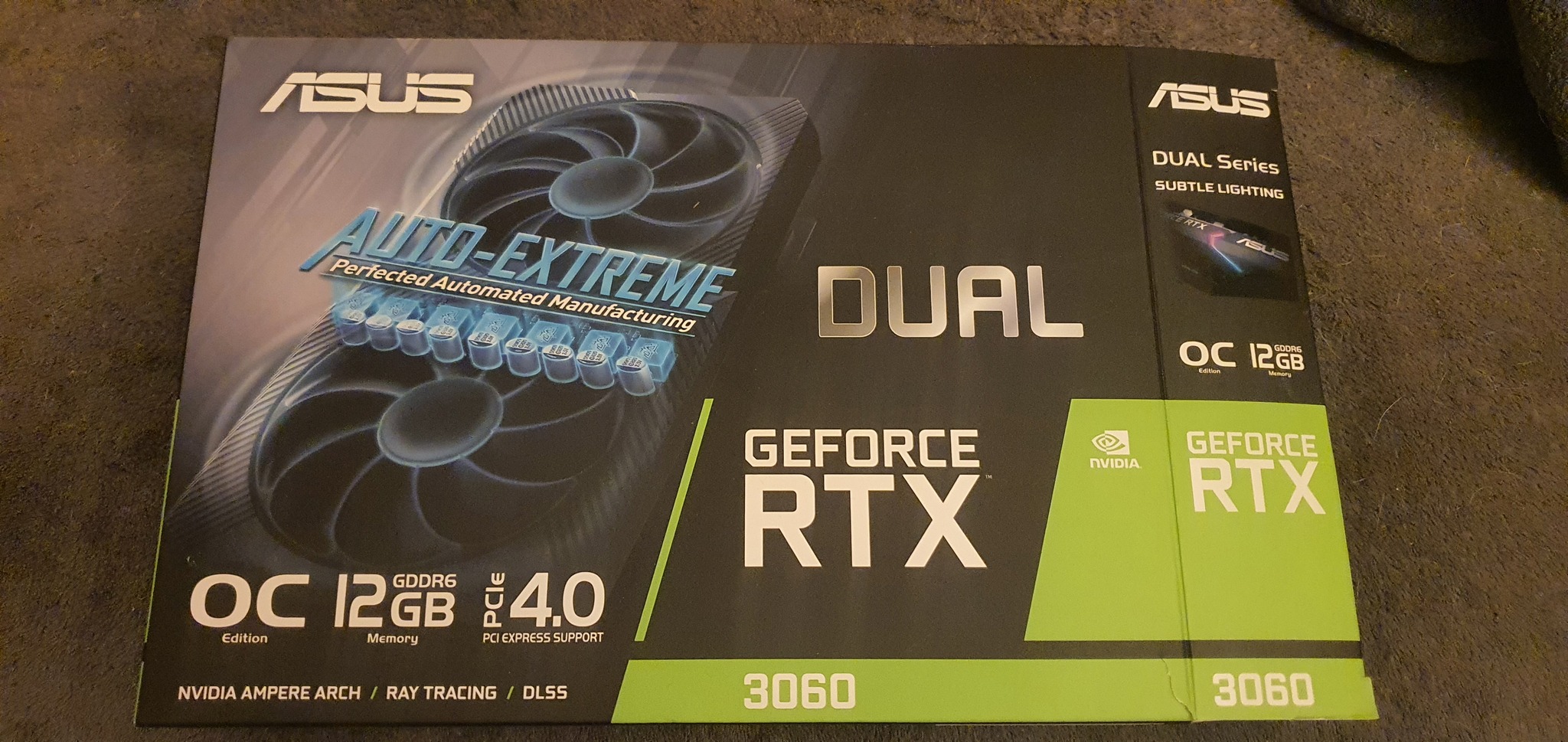 ASUS GeForce RTX 3060 12GB Dual V2 OC LED GDDR6 192bit Hibás ...