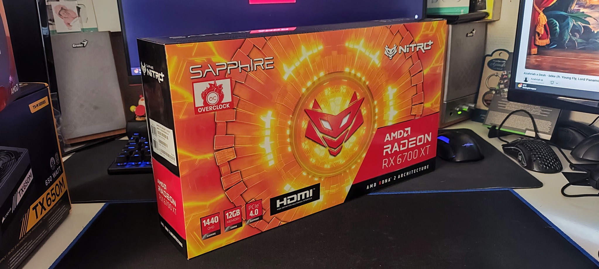 Sapphire NITRO+ AMD Radeon RX 6700 XT 12GB RGB - HardverApró