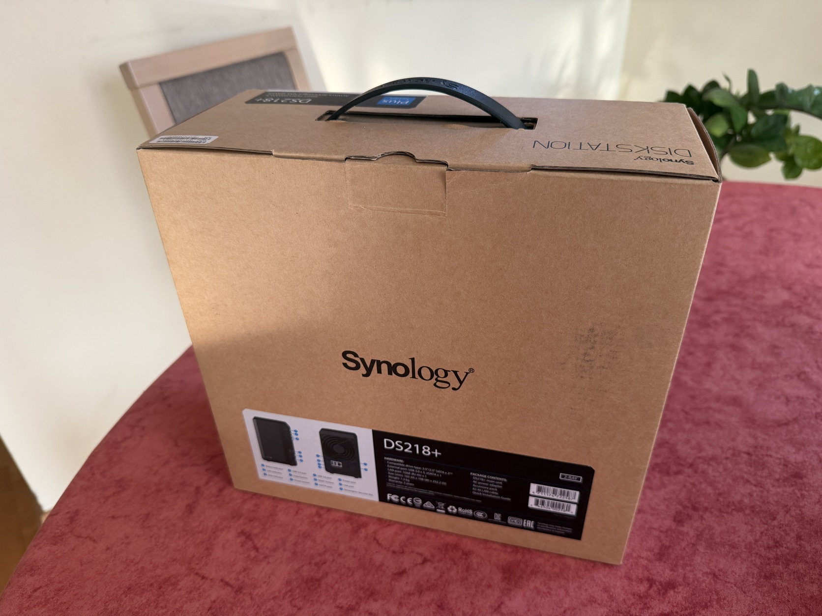 Synology DS218+ NAS eladó 6GB RAM-mal eredeti dobozában - HardverApró