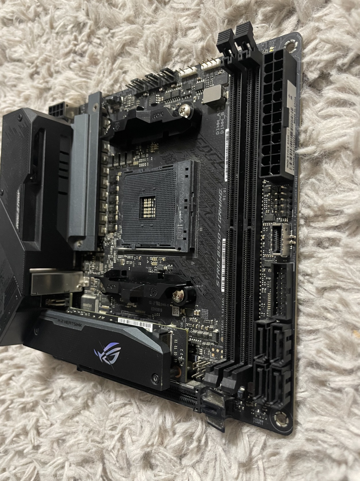 Asus Rog B550-i Mini ITX alaplap - HardverApró