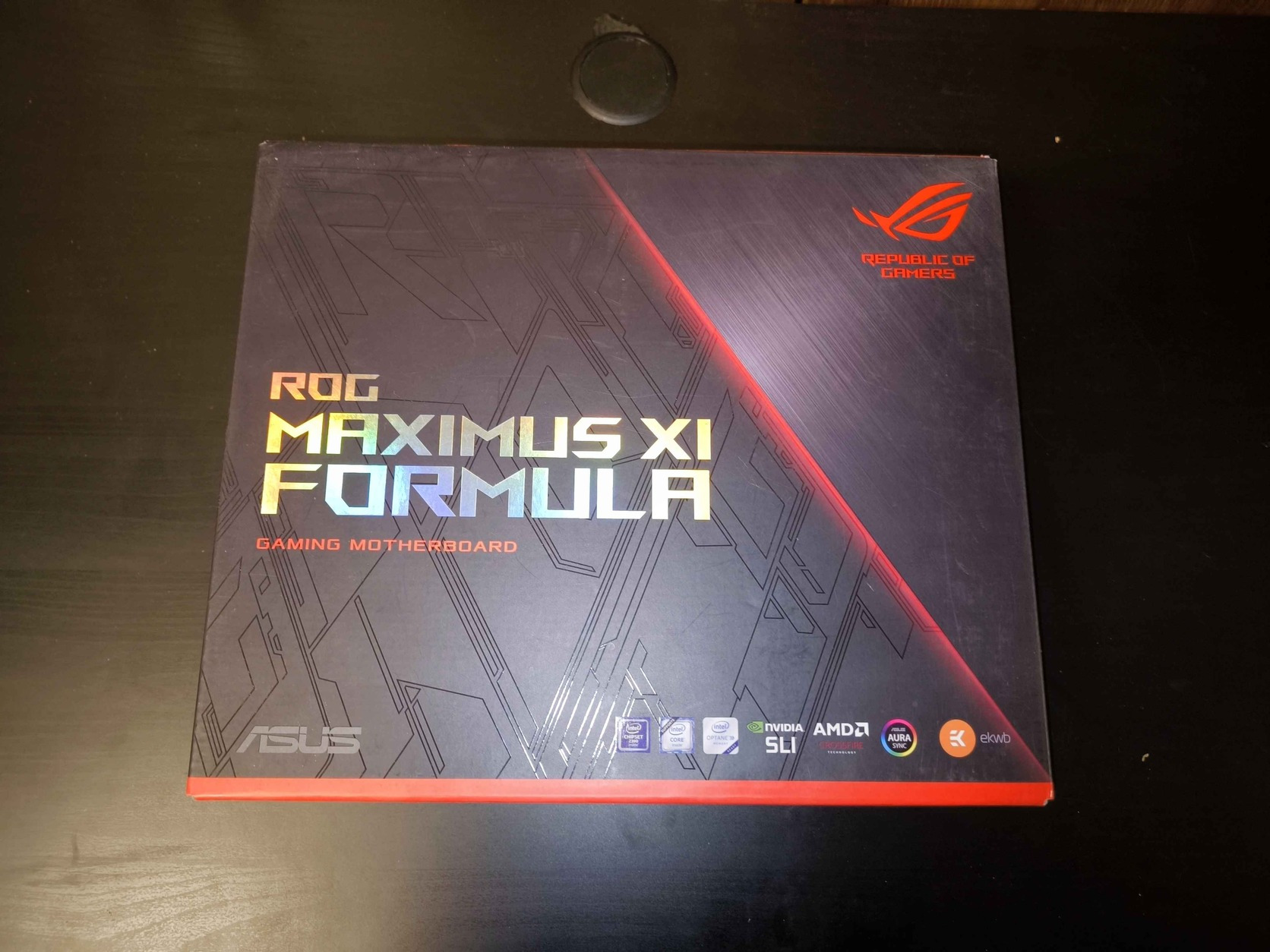 ASUS ROG Maximus XI Formula Z390 Tuning ritka alaplap dobozával ...
