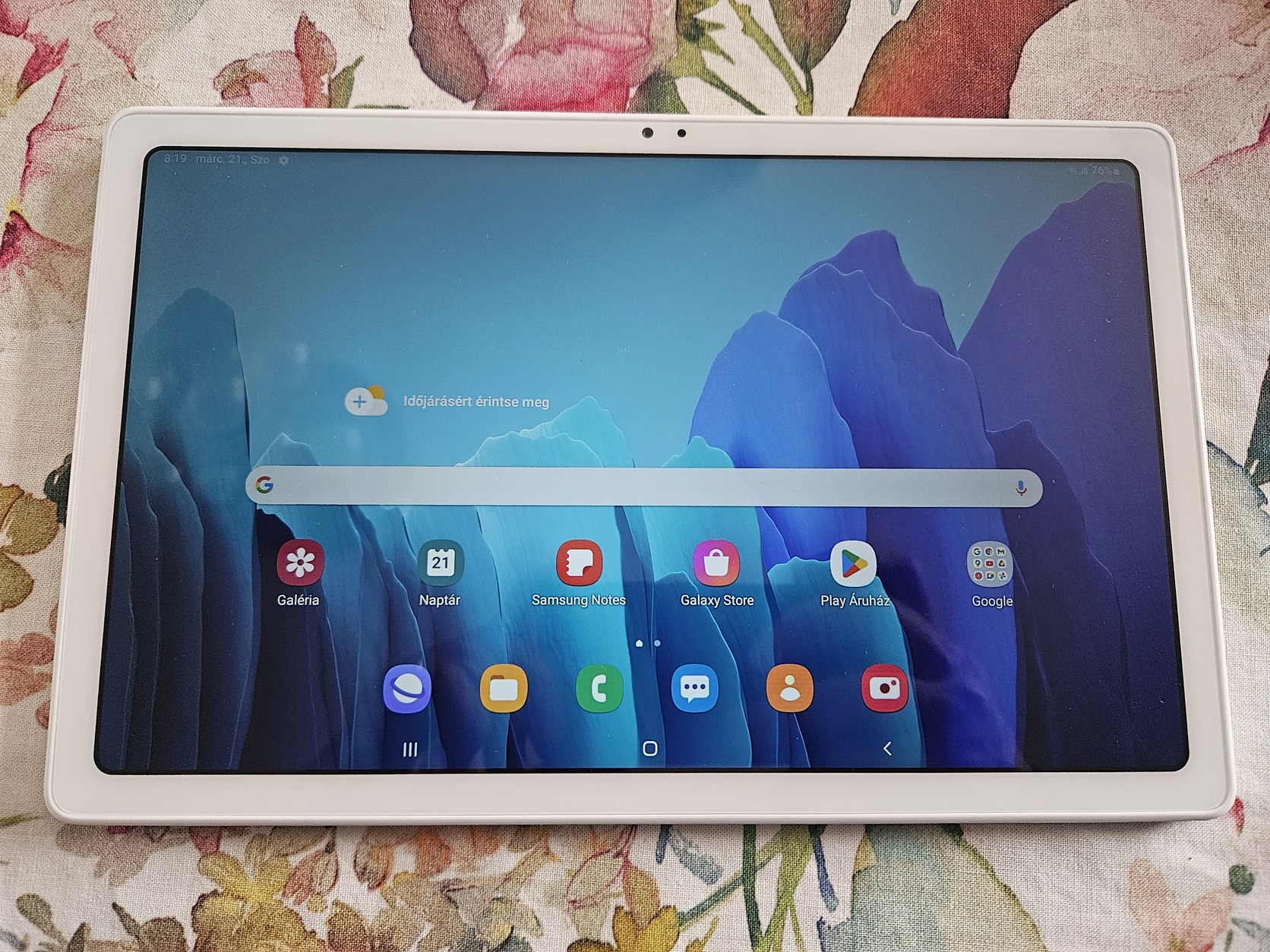 Samsung Galaxy Tab A7 LTE (WiFi és SIM) 32GB SM-T505-újszerű állapot ...