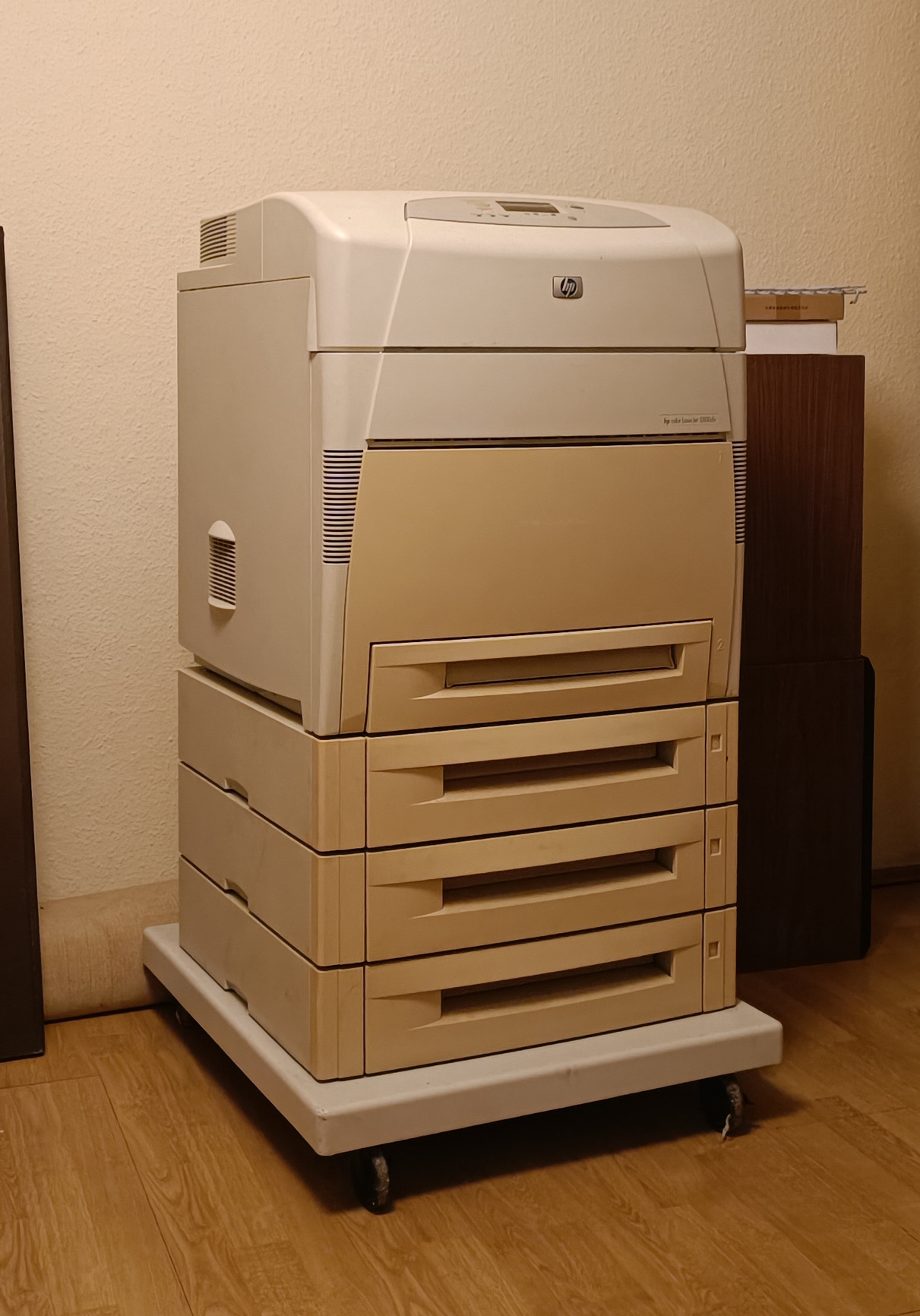 HP color LaserJet 5500dn // A3 nyomtatás // színes lézer // RJ45 ...
