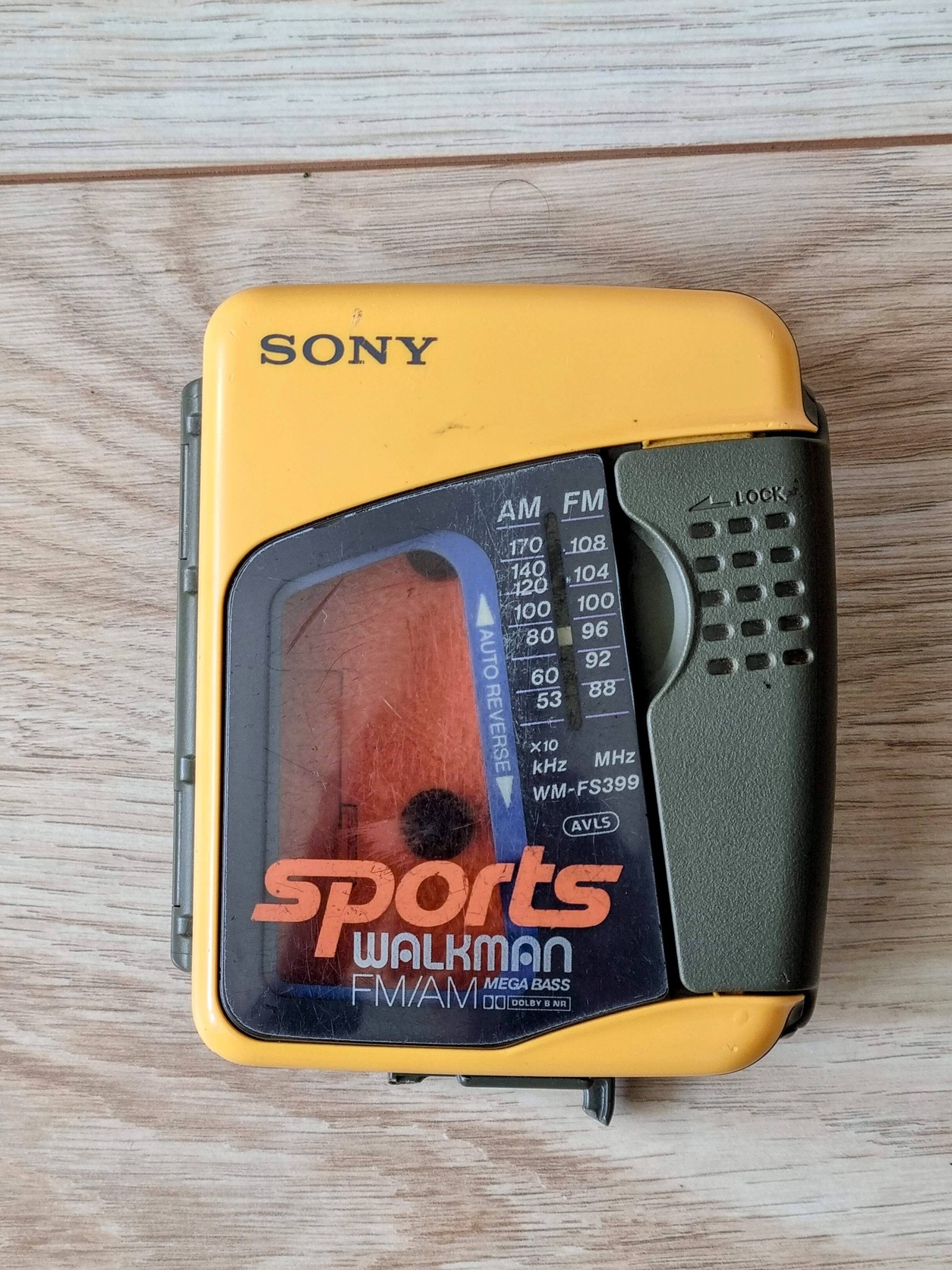 Sony Walkmam Sports WM-FS399 - HardverApró