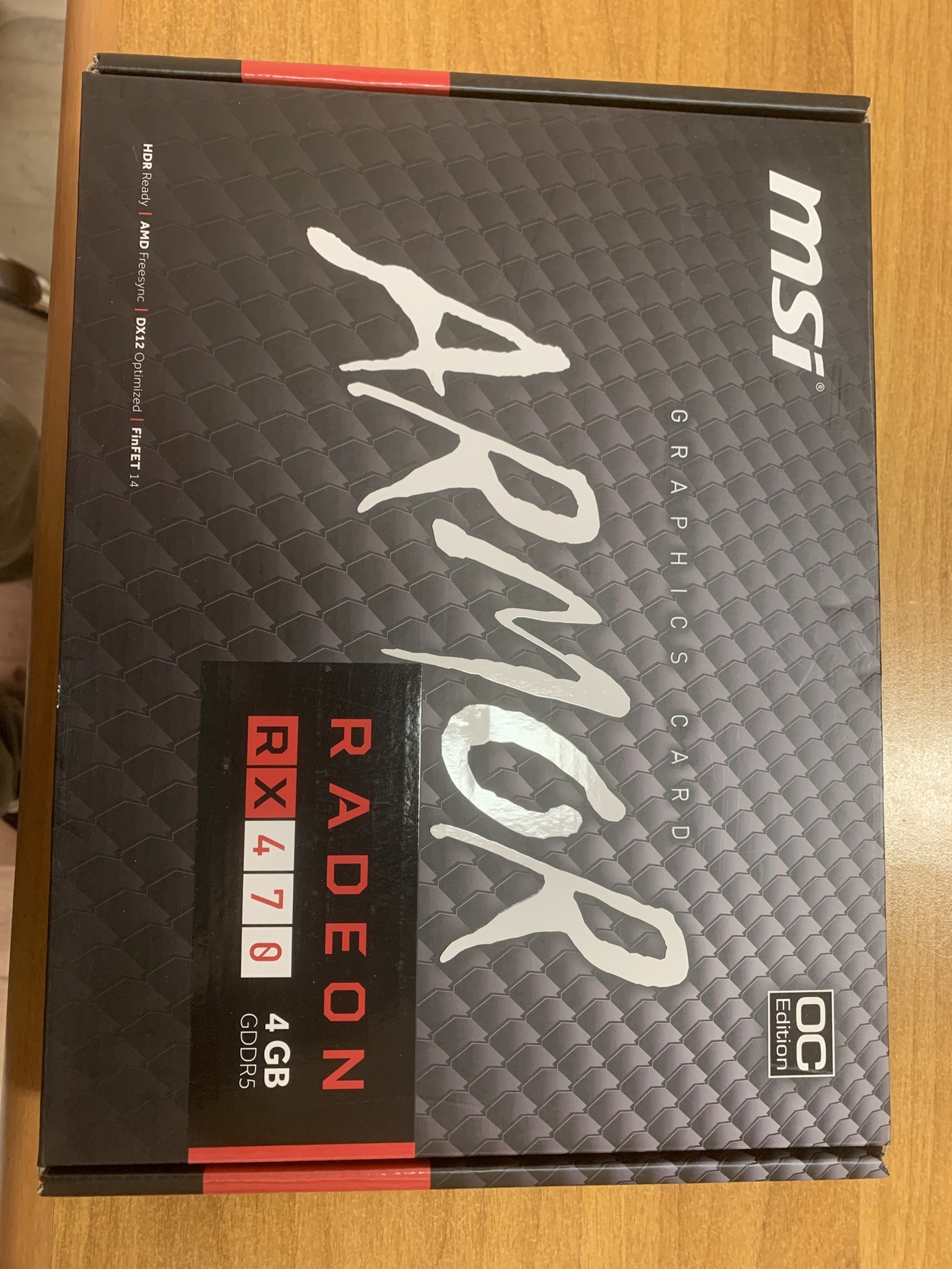 MSI ARMOR Radeon RX 470 4GB OC Edition (Gyári dobozában + 1 hét ...