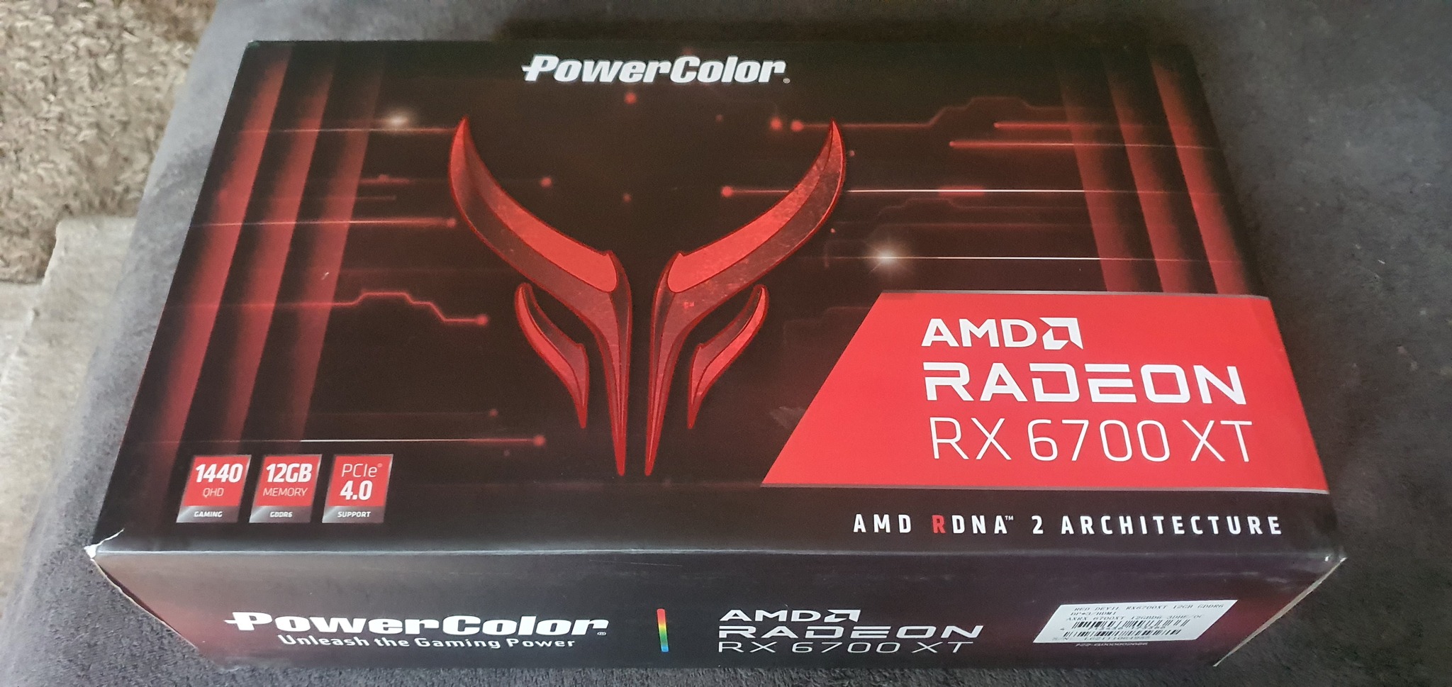 PowerColor Radeon RX 6700XT Red Devil 12GB OC DDR6 RGB LED 6700 XT ...