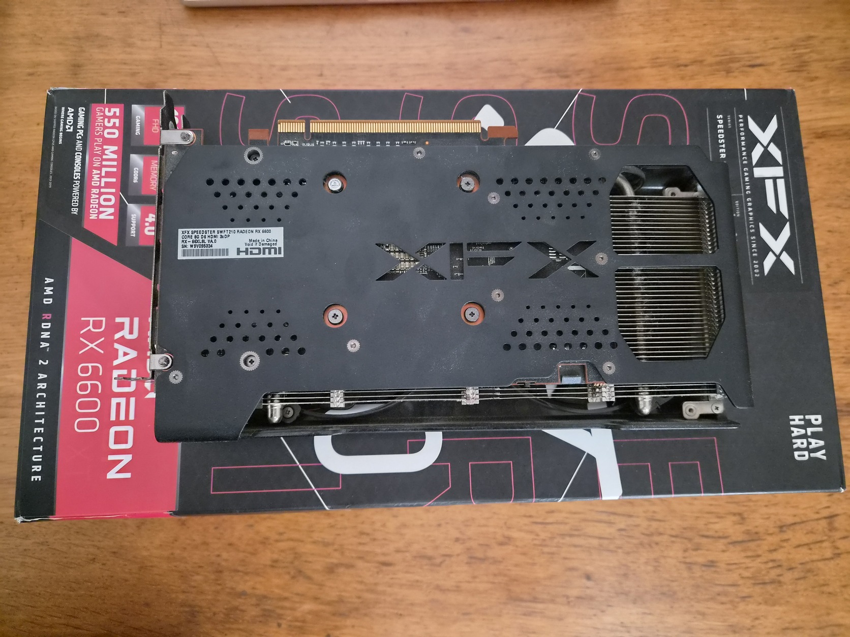 XFX Speedster SWFT 210 AMD Radeon RX 6600 - 8gb - videokártya - HardverApró