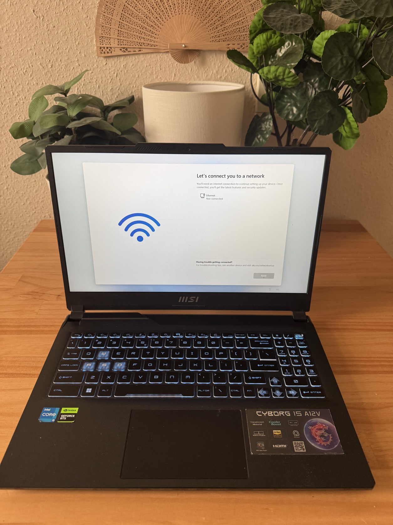 MSI CYBORG i5-12450H / RTX 4050 / 8GB DDR5 RAM / 512GB NVMe SSD ...