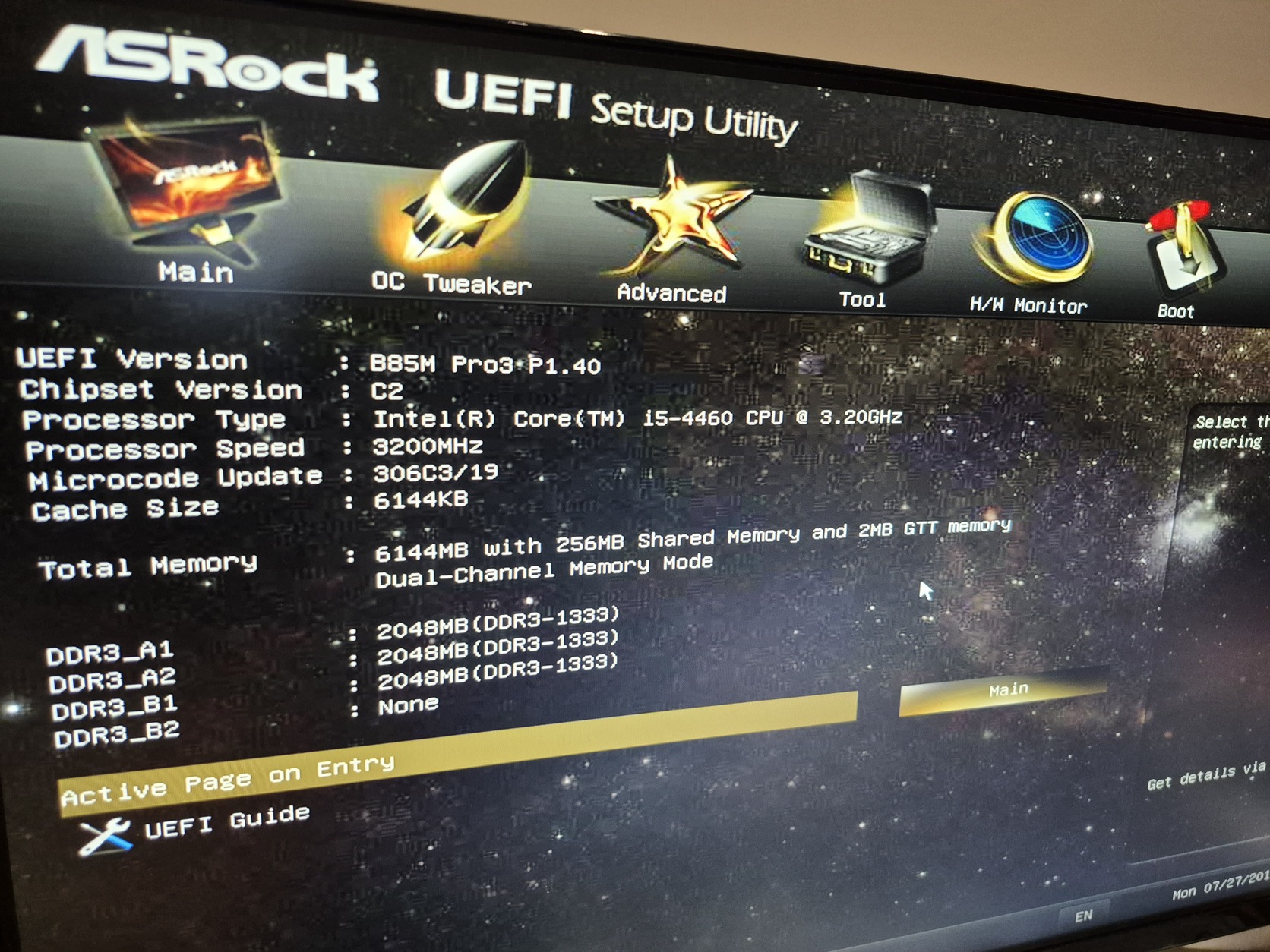 Félkonfig: Asrock B85M PRO3 + i5-4460 + 6GB DDR3 1333Mhz + gyári hűtő ...