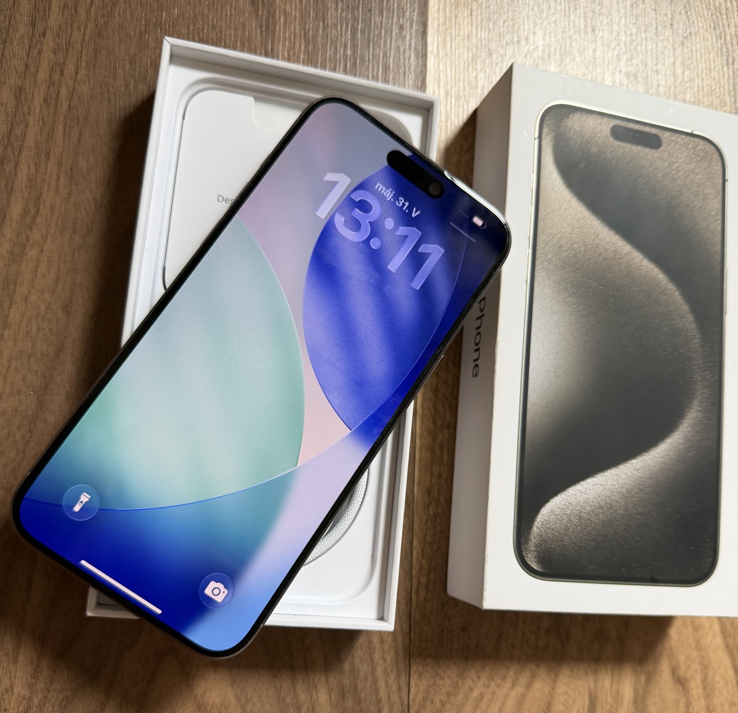 iPhone 15 Pro Max Natural Titanium 256GB - HardverApró