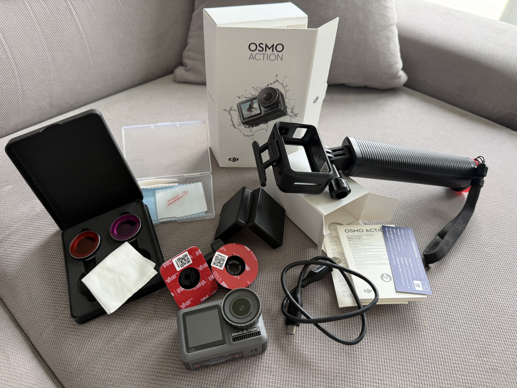 DJI Osmo Action extra tartozékokkal - HardverApró