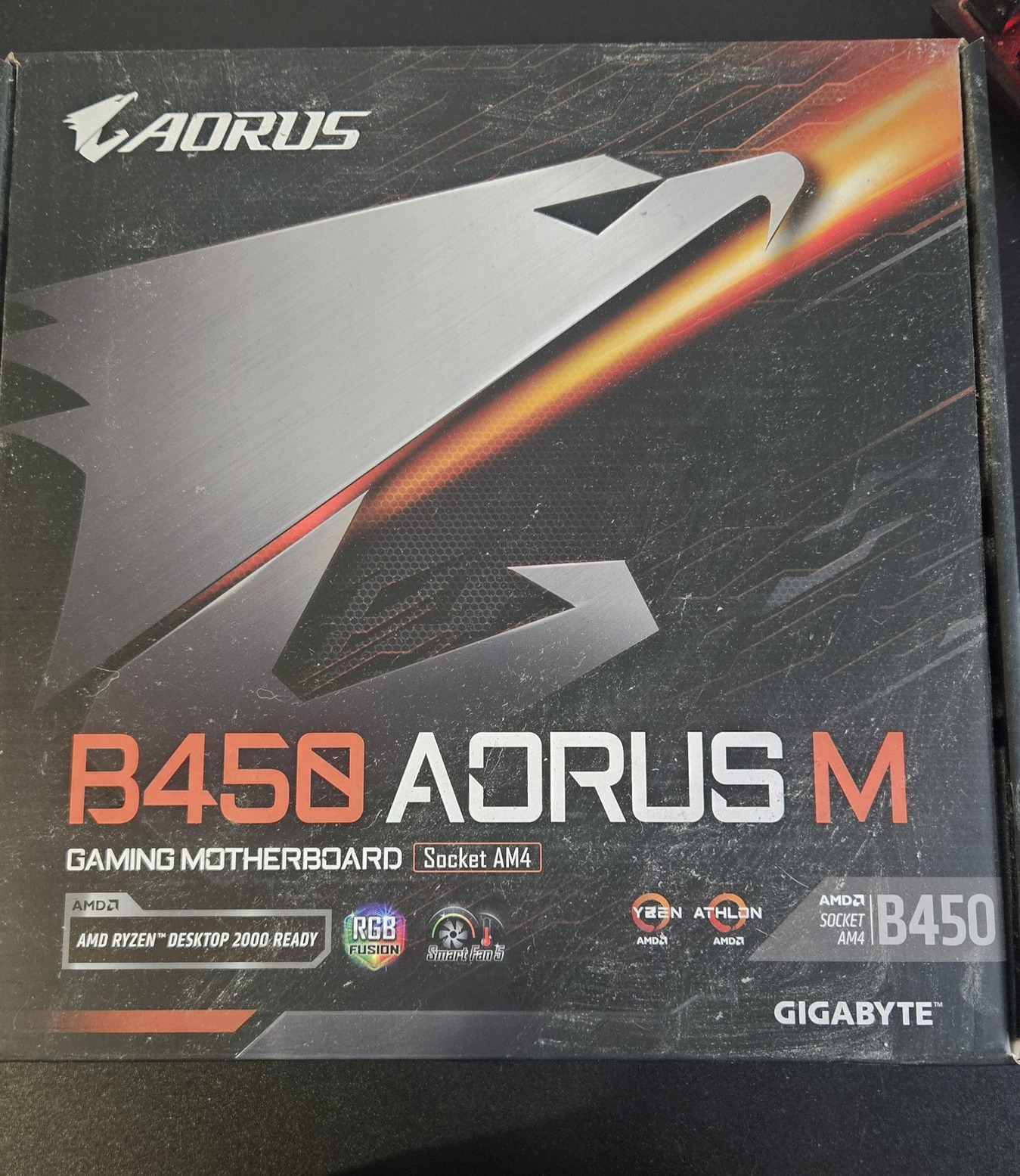 Gigabyte B450 Aorus M alaplap (Dobozában) - HardverApró