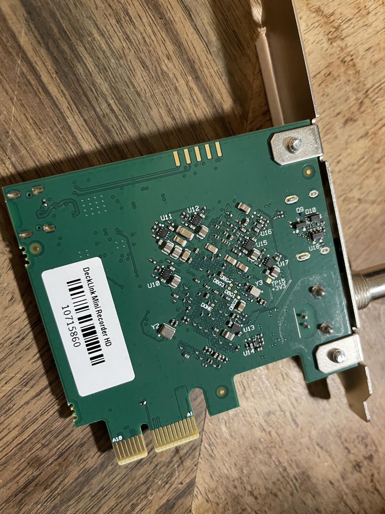 Blackmagic Decklink Recorder HD capture card - HardverApró