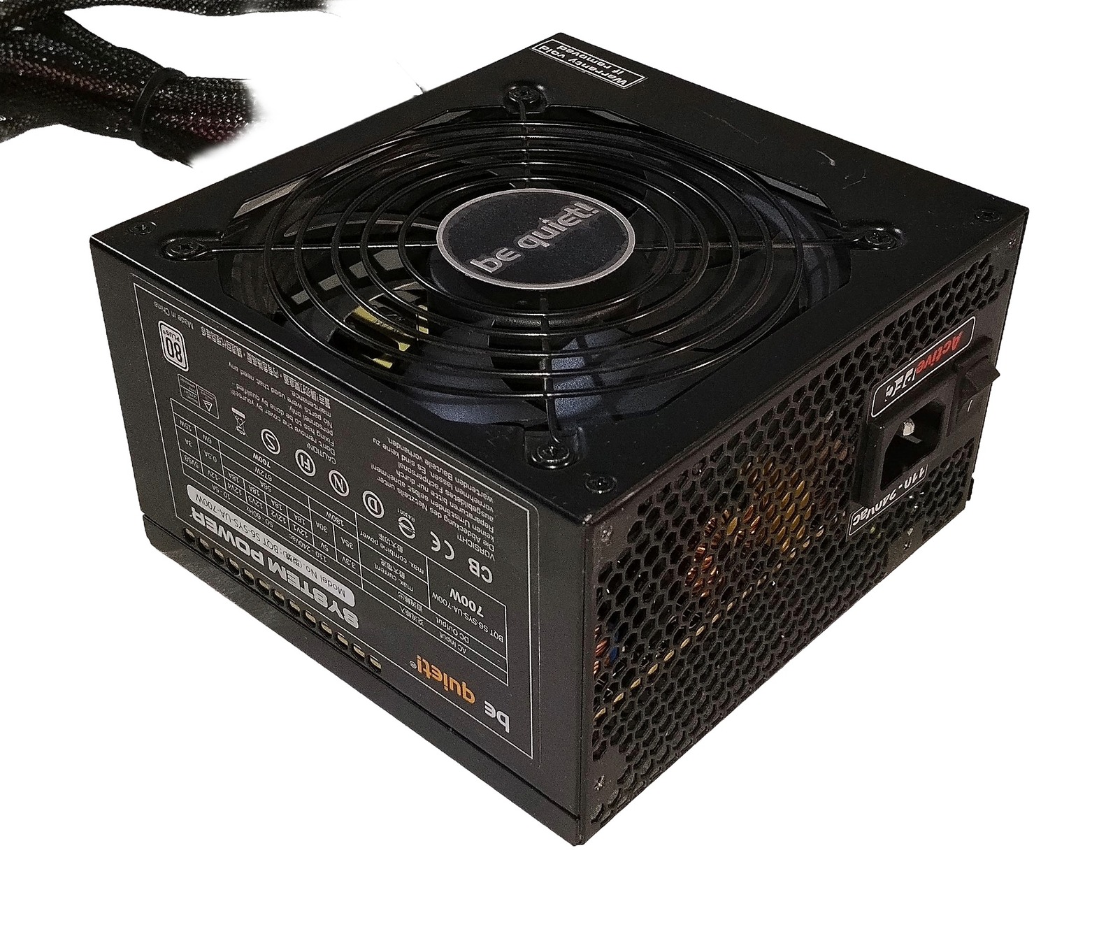 Be Quiet! System Power 700W minőségi tápegység SATA / 2xPCI-E / 80 ...