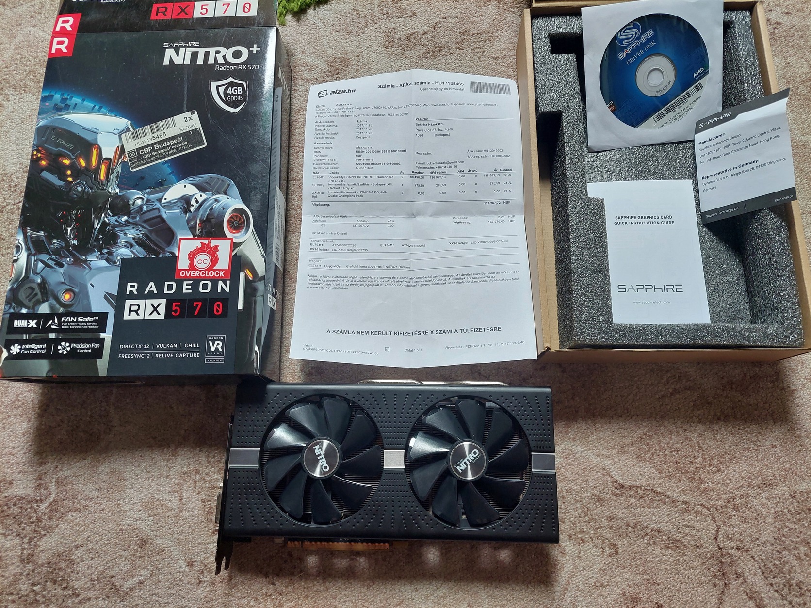 Sapphire Nitro+ Rx570 - HardverApró
