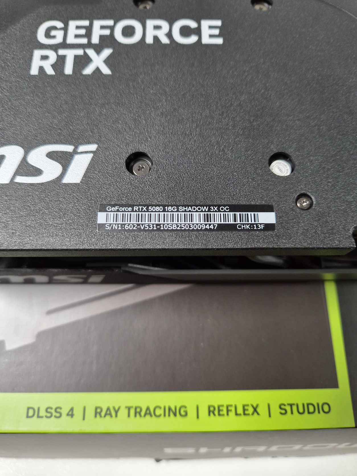 27% - MSI RTX 5080 SHADOW 3X OC 16GB GDDR7 Videokártya! BeszámítOK ...