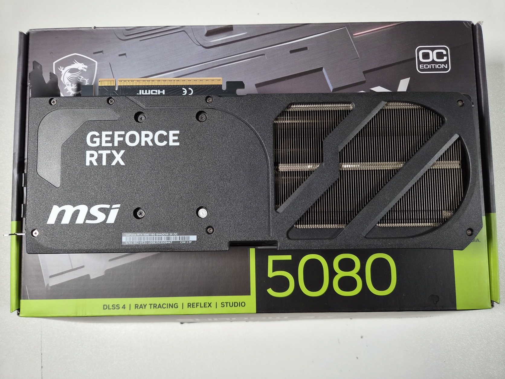 27% - MSI RTX 5080 SHADOW 3X OC 16GB GDDR7 Videokártya! BeszámítOK ...