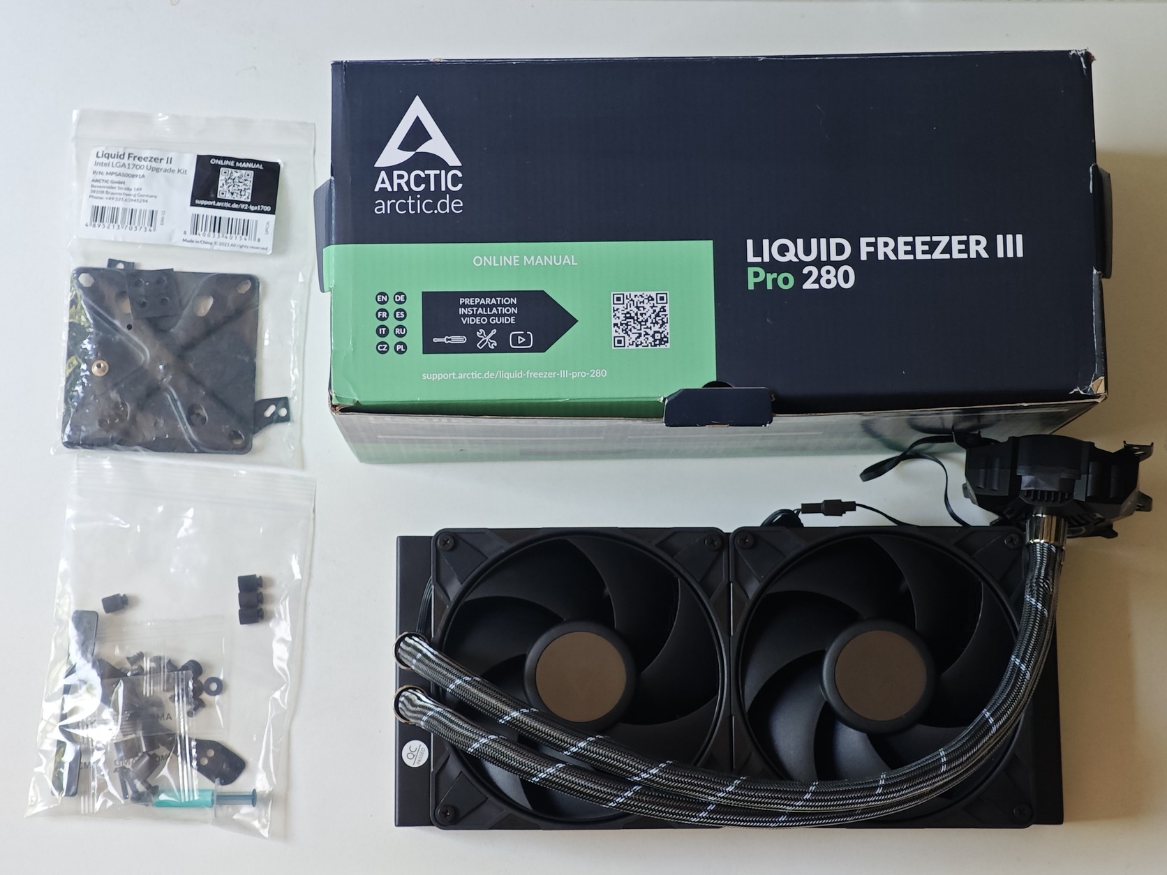 Arctic Liquid Freezer II Pro 280 - HardverApró