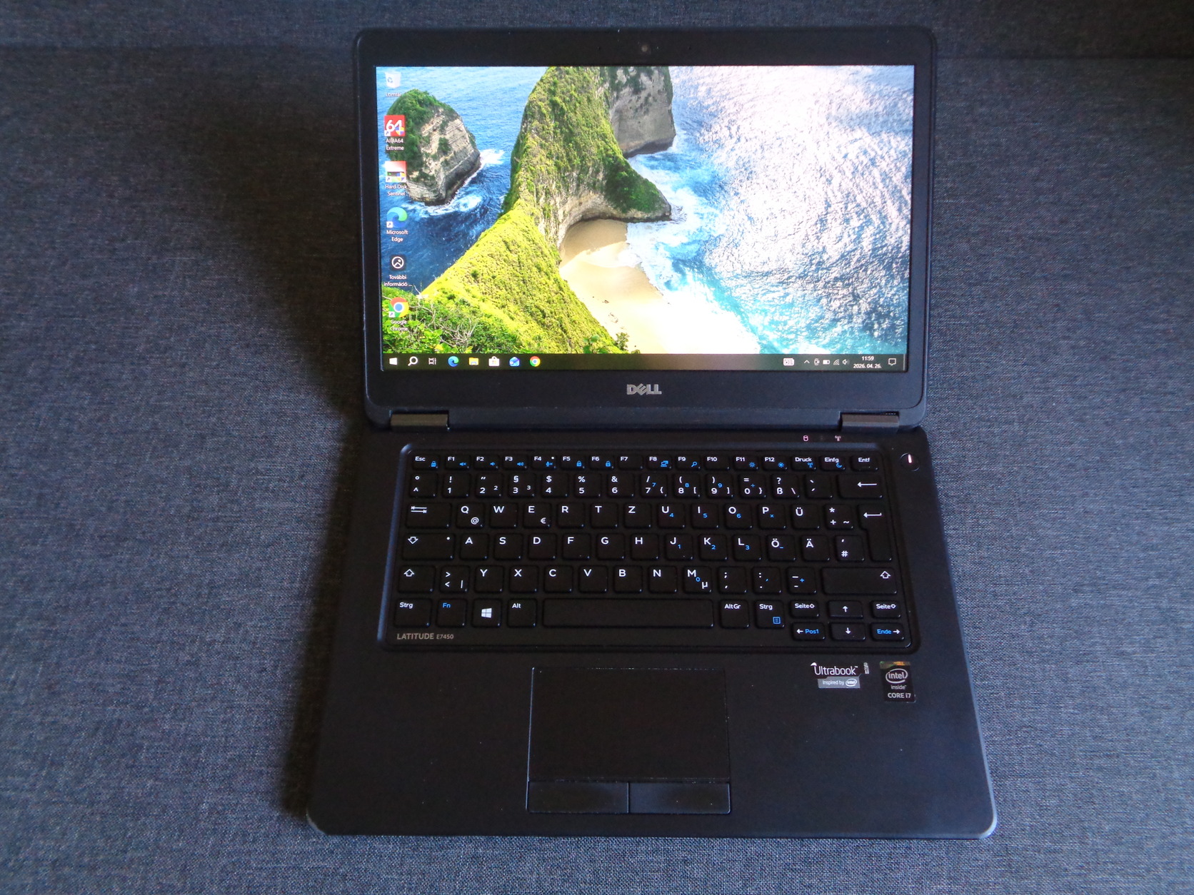Dell E7450/I7-5600U/8 GB Ddr3/128 GB Sata ssd/ Full HD Ips. - HardverApró