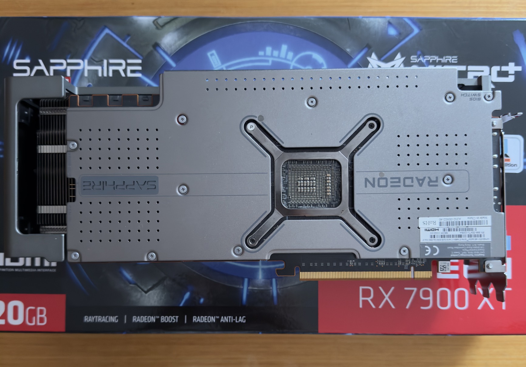 SAPPHIRE AMD Radeon RX 7900 XT NITRO+ 20GB GDDR6 - HardverApró