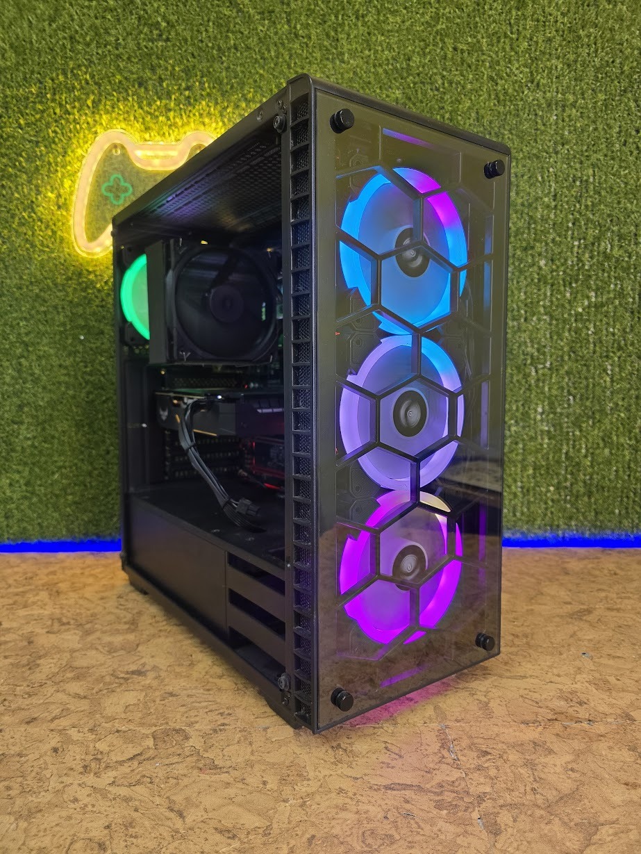 Asztali PC , R5 3600 , 1660 Super , 16GB RAM , 512GB NVME - HardverApró