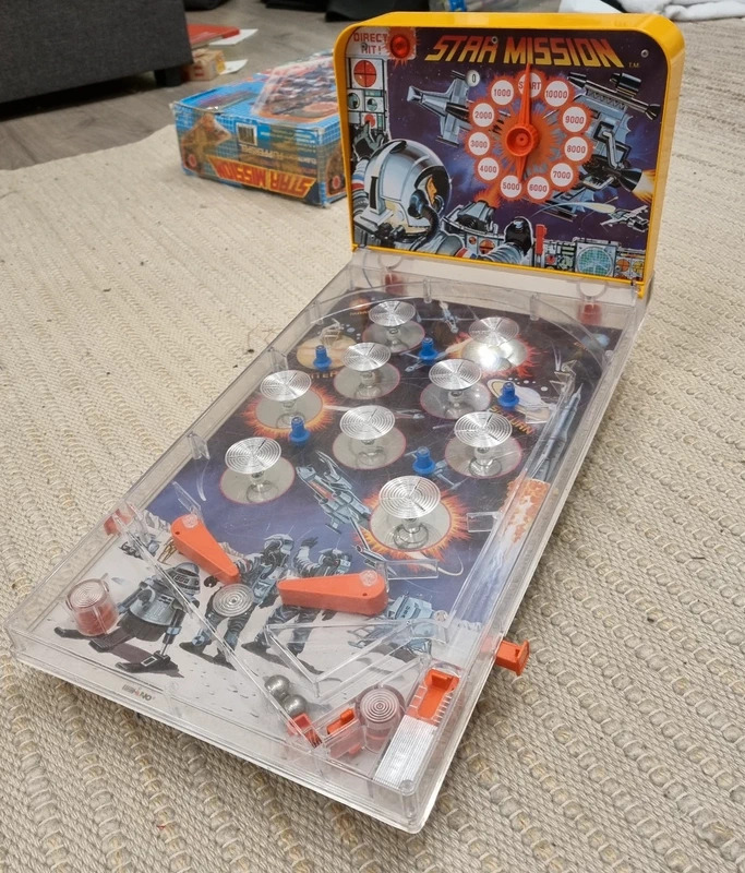 Star Mission retro flipper játék - HardverApró