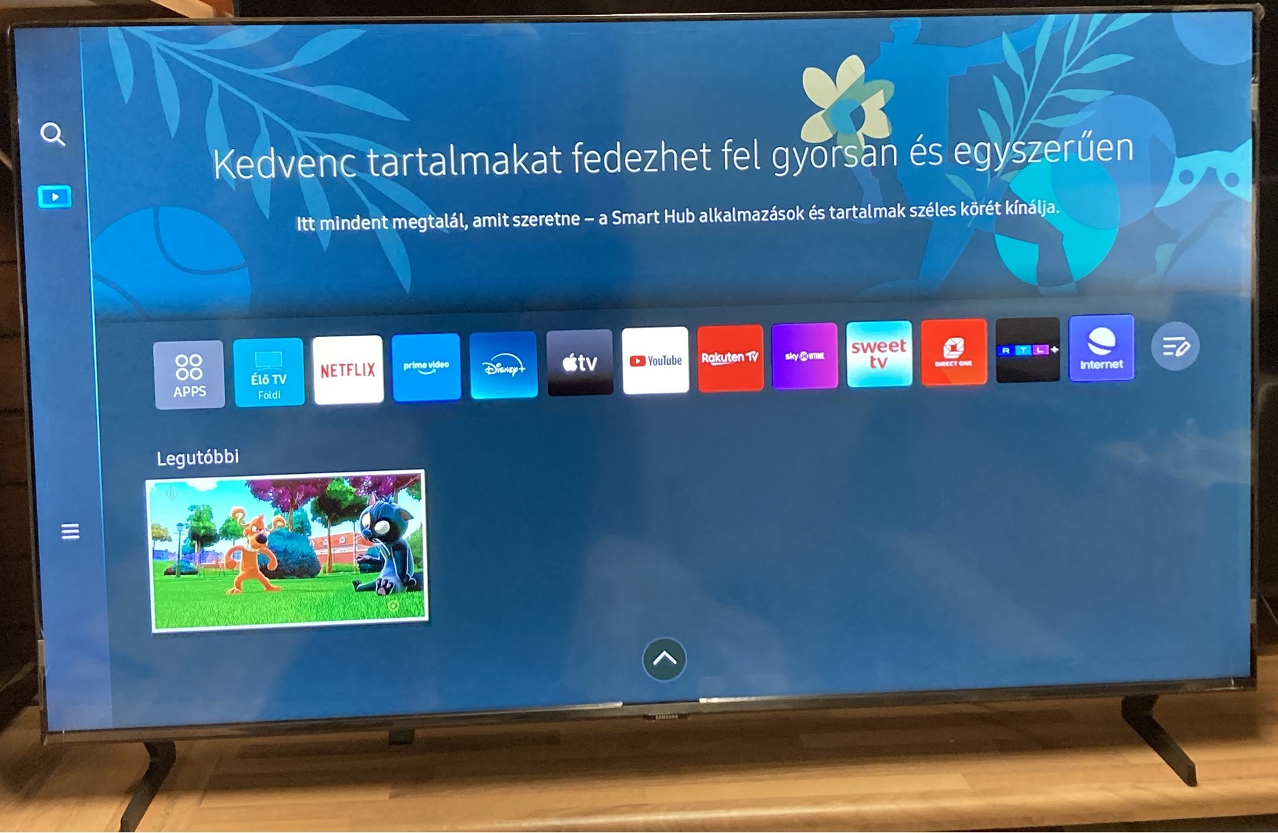 új Samsung 55CU7092U 55" 140 cm UHD 4K smart led tv Crystal UHD 125.000 ...