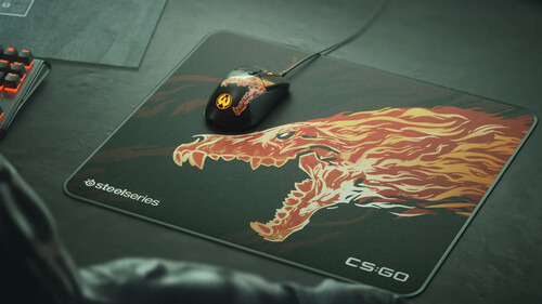 STEELSERIES QcK+ Limited CS:GO Howl Edition Egérpad - HardverApró