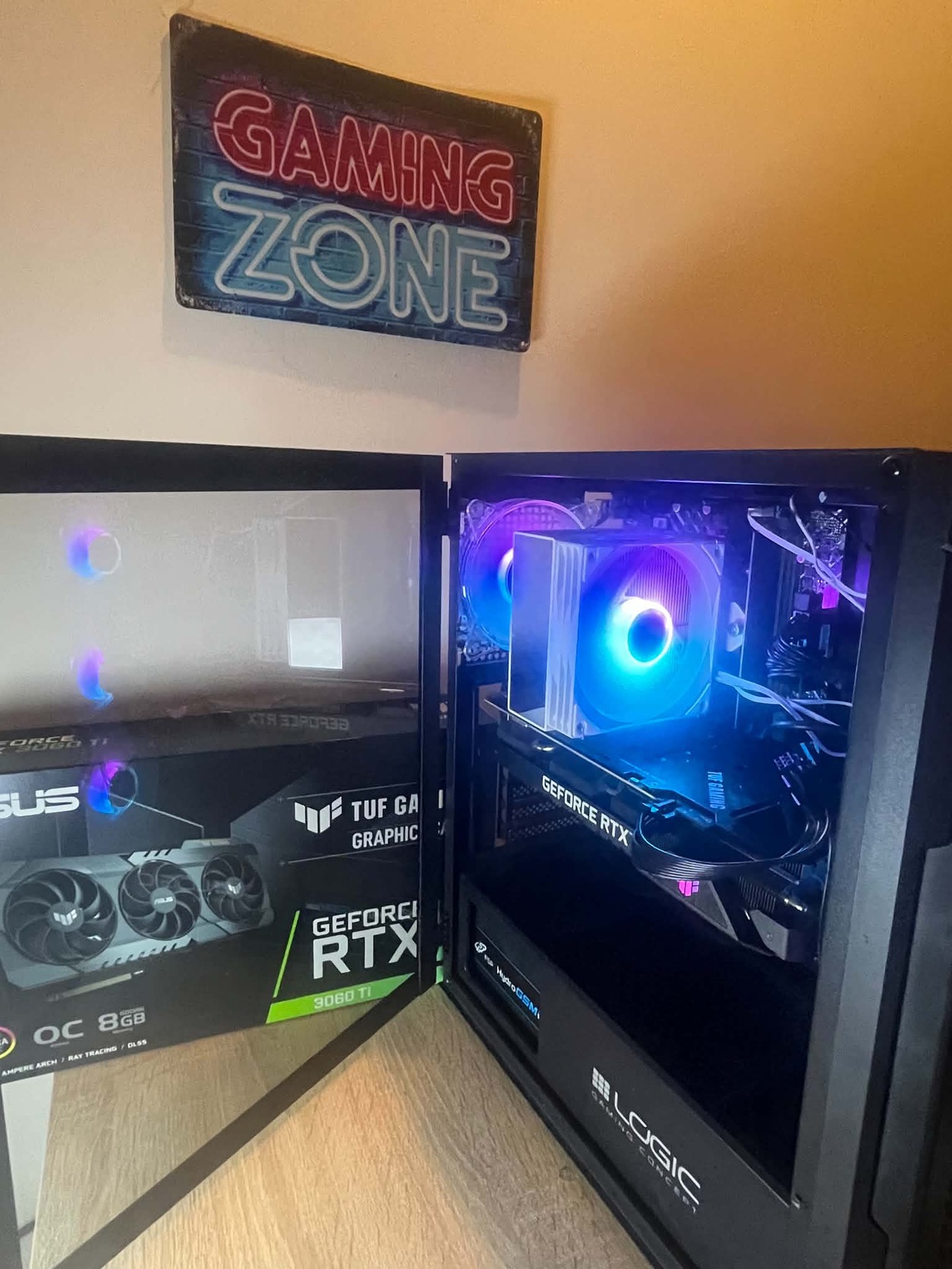 RTX 3060 Ti OC/ i5-12400 / 16GB / 512GB NVMe - HardverApró
