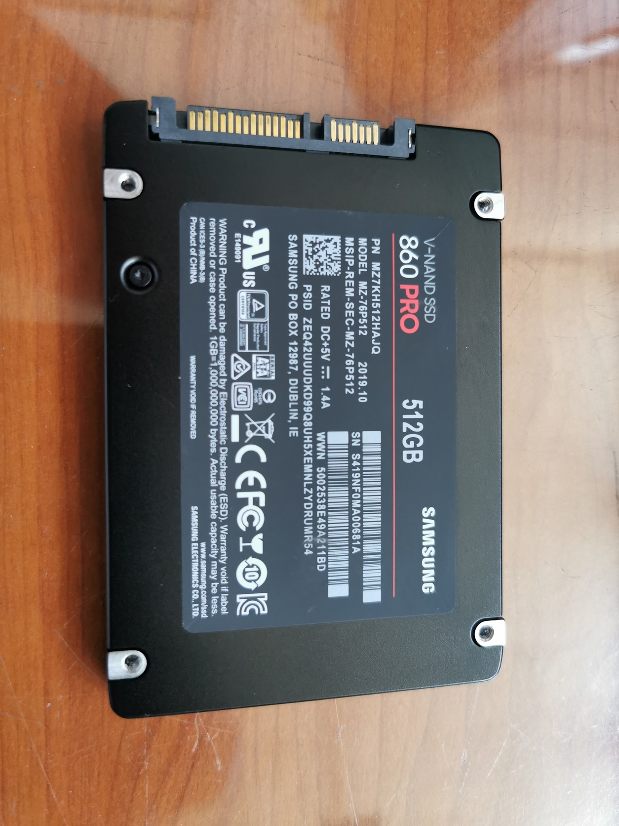 100%-os Samsung 860 PRO 512GB SATA SSD eladó - HardverApró